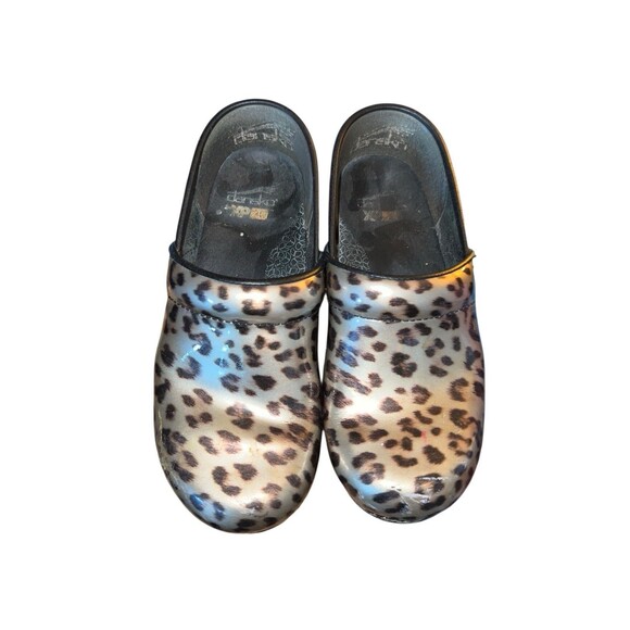Dansko | Shoes | Dansko Xp 2 Animal Print Cheetah Leopard Wild Patent ...